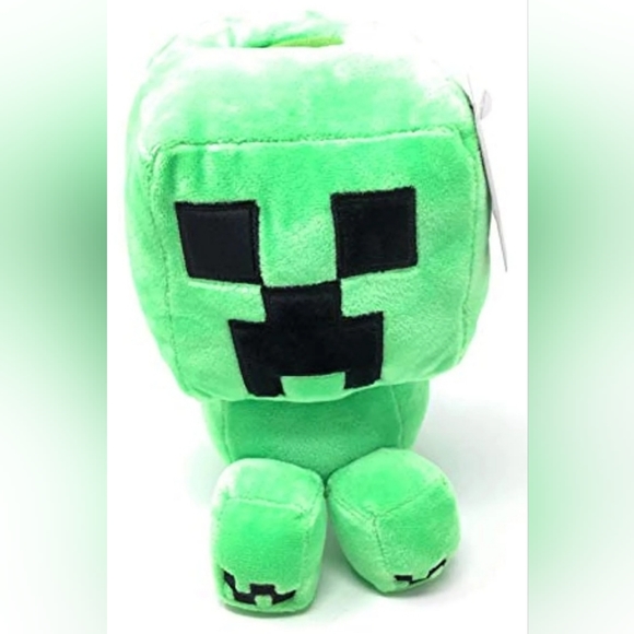 MOJANG | Toys | Minecraft Creeper Plush 7x55x8 Piggy Bank Microfiber ...